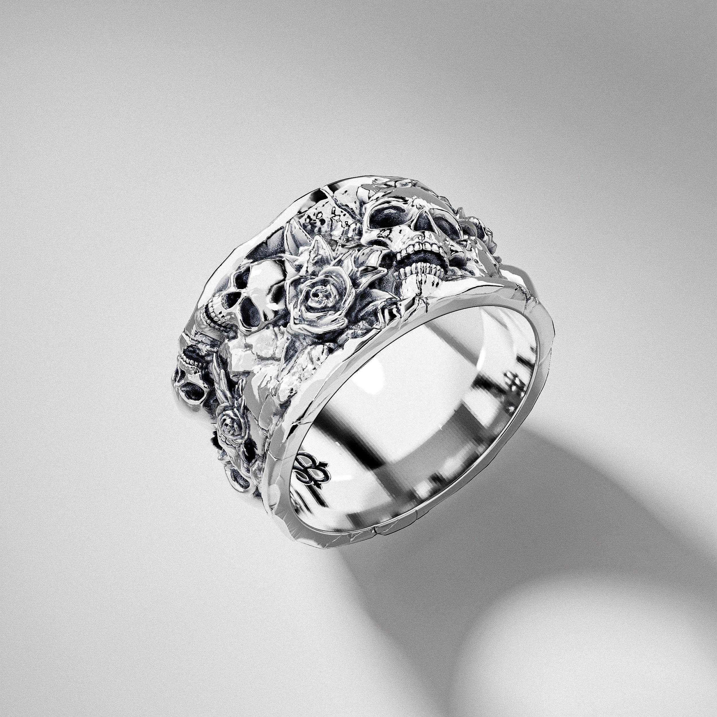SB Originals Skulls n Roses Ring – Saint Bones