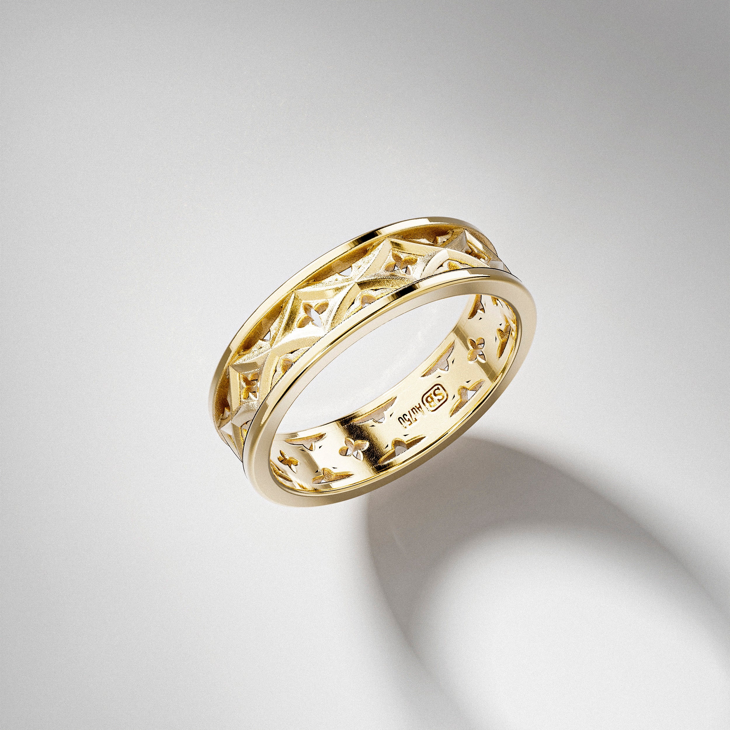 Ajoure Band Ring – Saint Bones